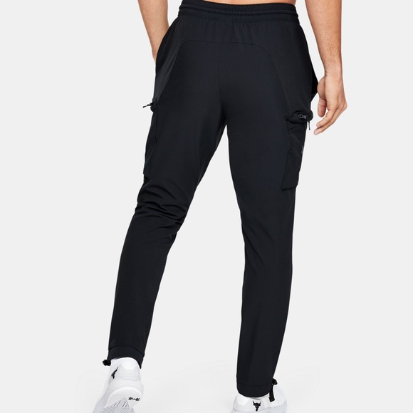 Under Armour | Pants | New Under Armour Project Rock Woven Cargo Pants ...